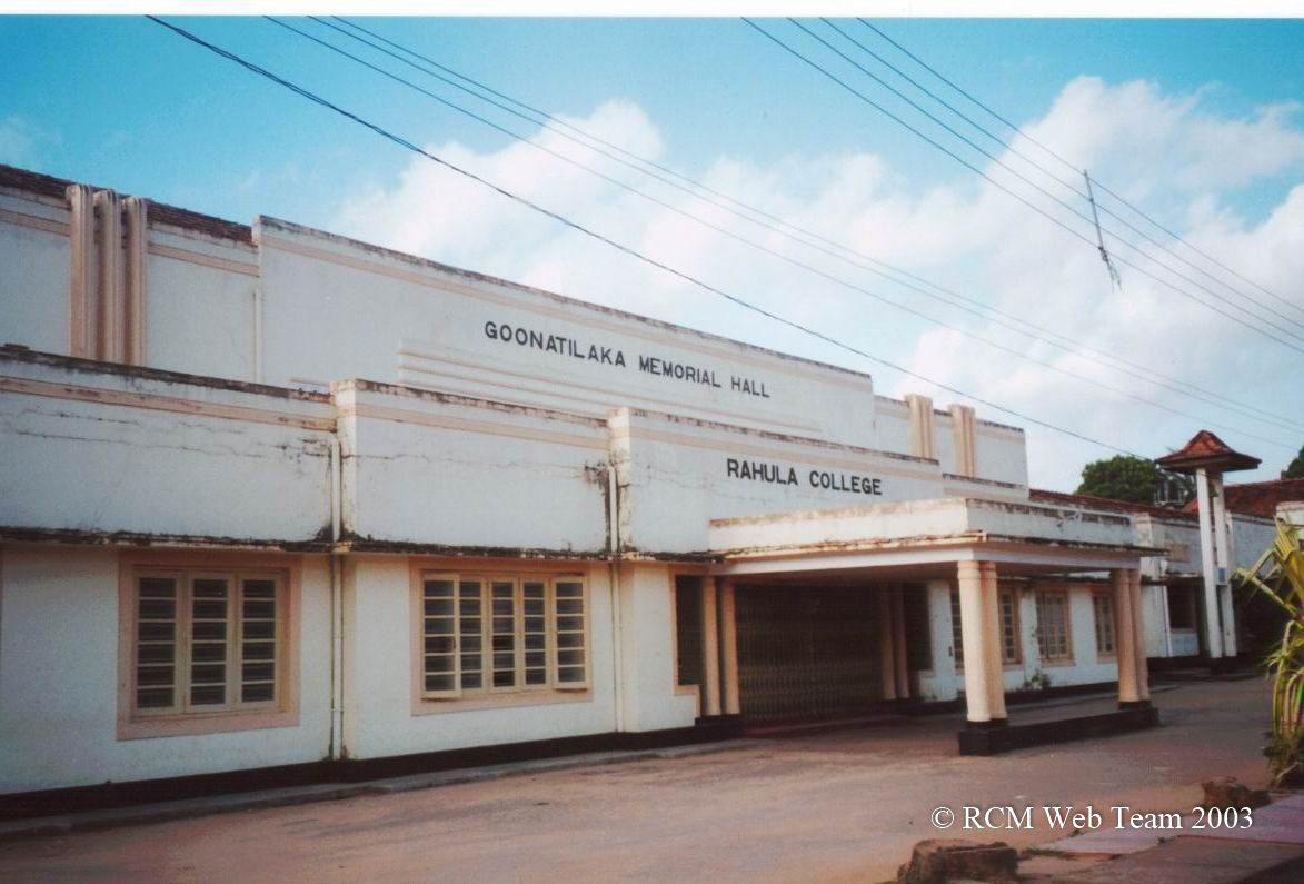 History - Rahula College